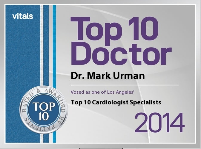 Dr. Mark Urman Named a Vitals Top 10™ Doctor